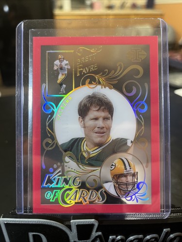 2021 Illusions King of Cards Pink #KC-19 Brett Favre /399 Packers | eBay