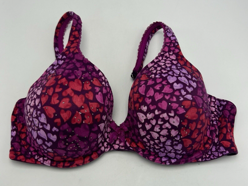 Body by Victoria's Secret 36C Lined Perfect Coverage Underwire Heart ...