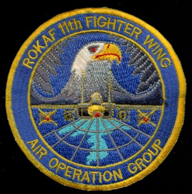 ROKAF 11th Fighter Wing Air Operation Group Patch K-2 | eBay