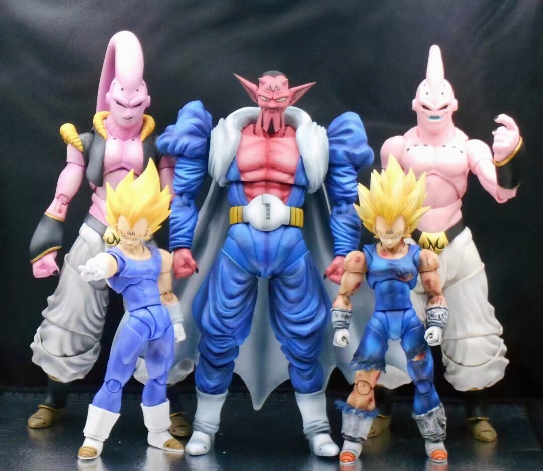 CUSTOM Dragon Ball shf Majin Buu Action Figure PREORDER | eBay
