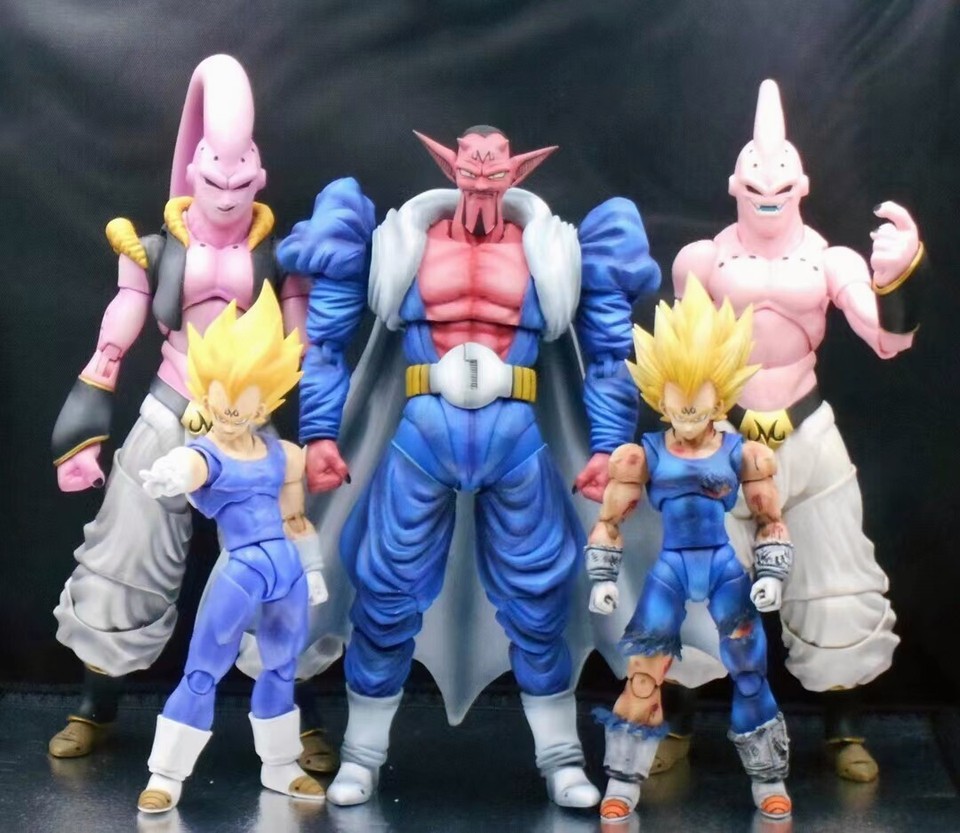CUSTOM Dragon Ball shf Majin Buu Action Figure PREORDER | eBay