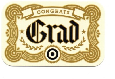 Target Congrats Grad Gift Card No $ Value Collectible 6216 | eBay
