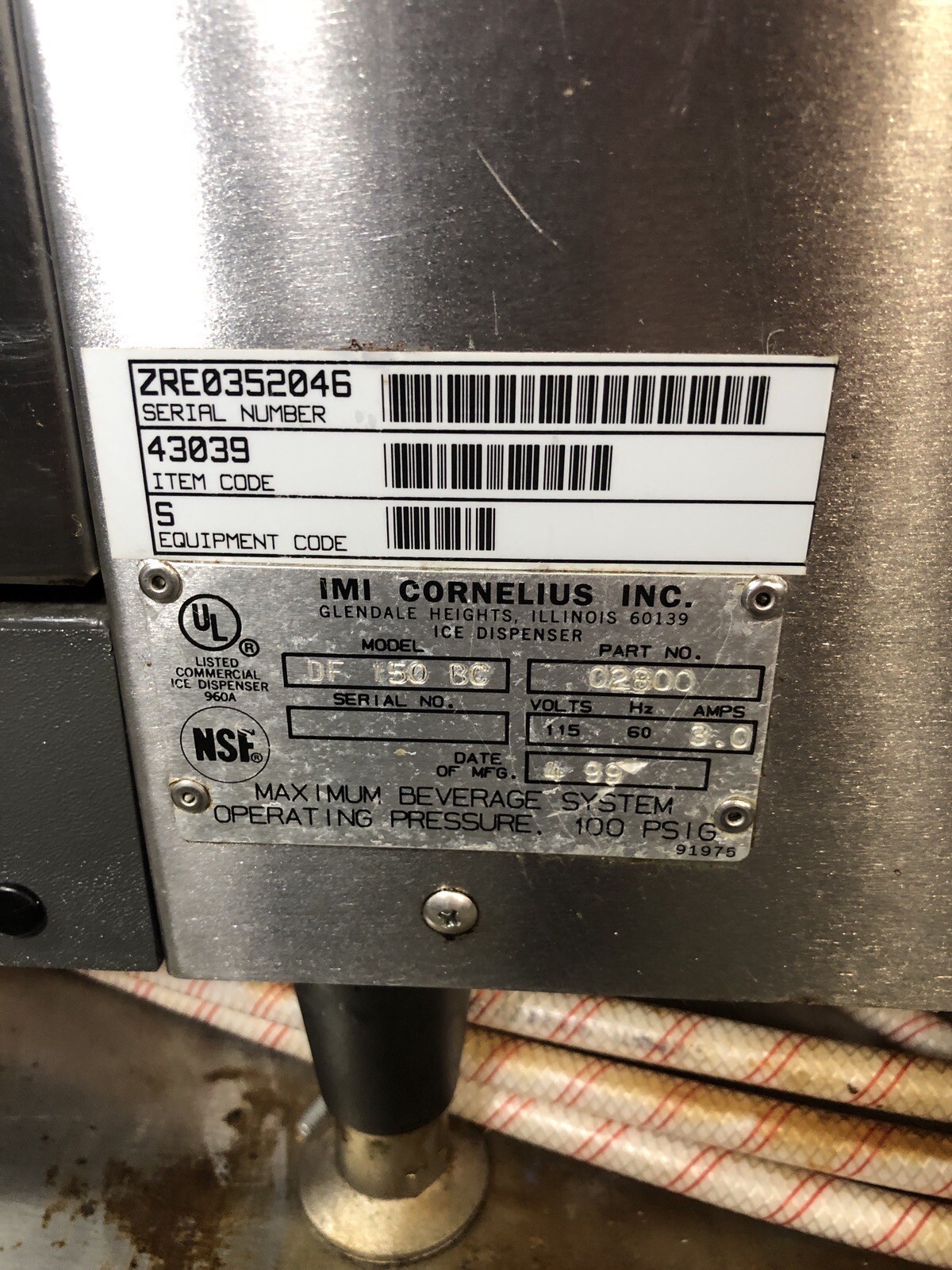 Cornelius 6-Flavor Soda Fountain CORNELIUS DF 150 BC ⚠️⚠️LOCAL PICK UP ...