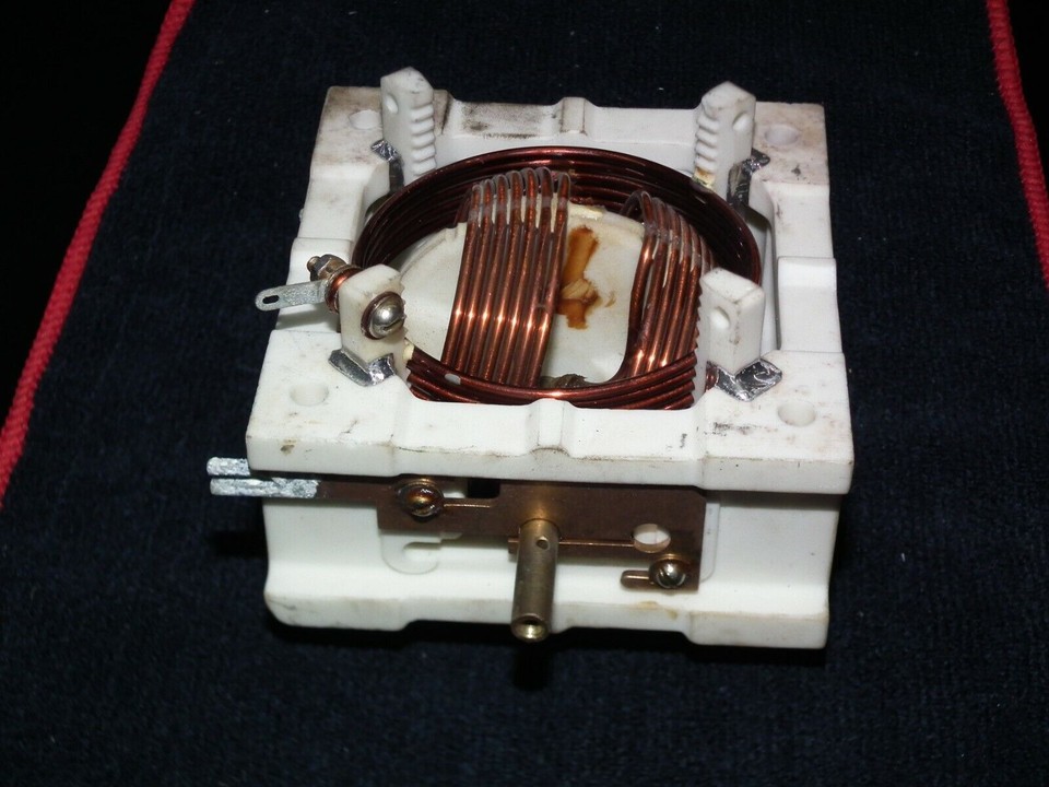 VARIOMETER VARIABLE INDUCTANCE 4-24 uH NEW NOS Ceramic HAM Radio PA ...