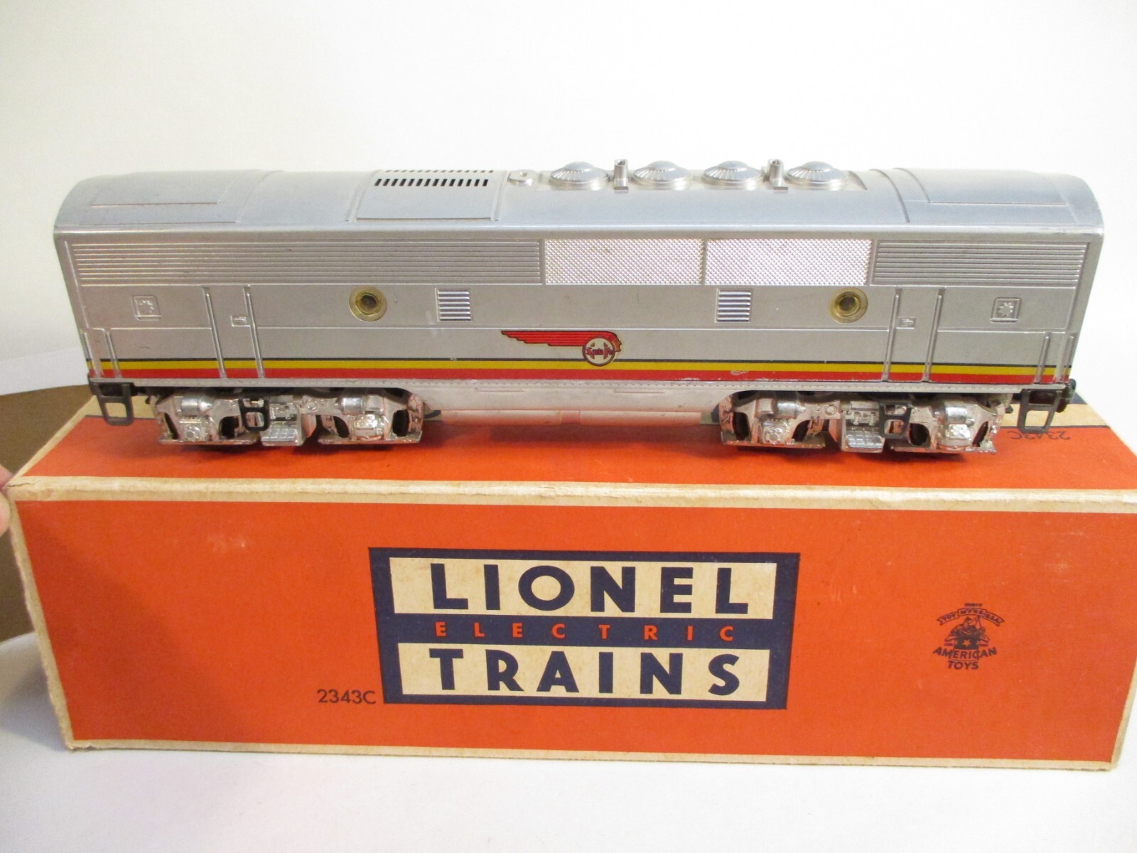 O Gauge Lionel 2353C Santa Fe B Unit Non Powered F3 OB X3408 | eBay