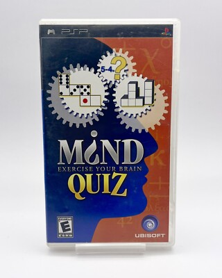 Mind Quiz: Exercise Your Brain (Sony PSP PlayStation Portable) Game No ...
