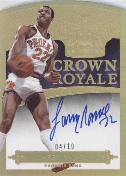 2014-15 Panini Preferred - Crown Royale Autographs Gold #161 Larry ...
