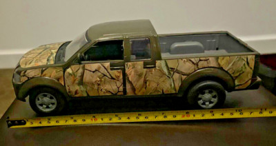 New Ray Green Camo Pickup Truck Plastic 11 Inch Hunting Camouflage New