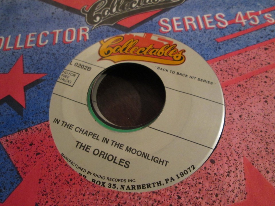 The Orioles - Crying in the Chapel New Reissue | eBay