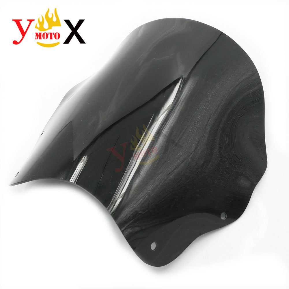 Handmade Black Windscreen Windshield For Yamaha VMAX VMAX1200 V-MAX1200 ...