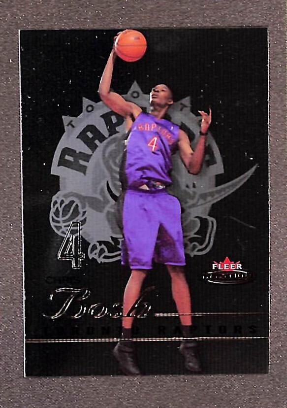 CHRIS BOSH ROOKIE CARD 2003 Fleer Mystique /999 SP Basketball Raptor RC ...