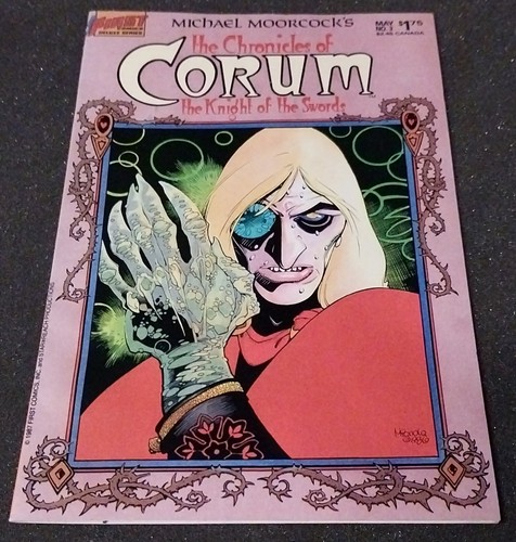 Vintage 1987 The Chronicles of Corum Comic Book #3 First Comics Deluxe ...