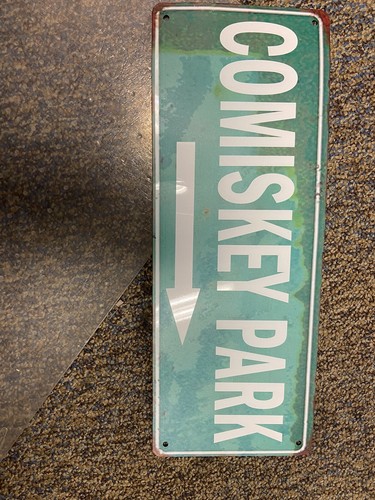 Comiskey Park Vintage Look Ballpark Baseball Metal Sign 106180073008 | eBay