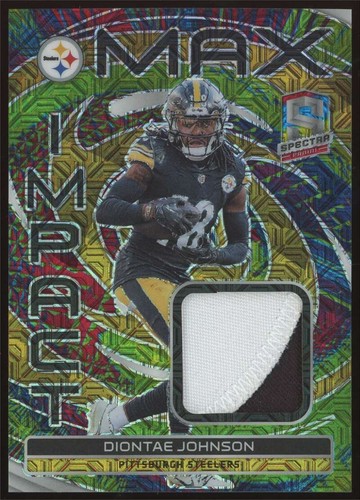2023 Panini Spectra Max Impact Meta Diontae Johnson #MI-DJO Patch Relic ...