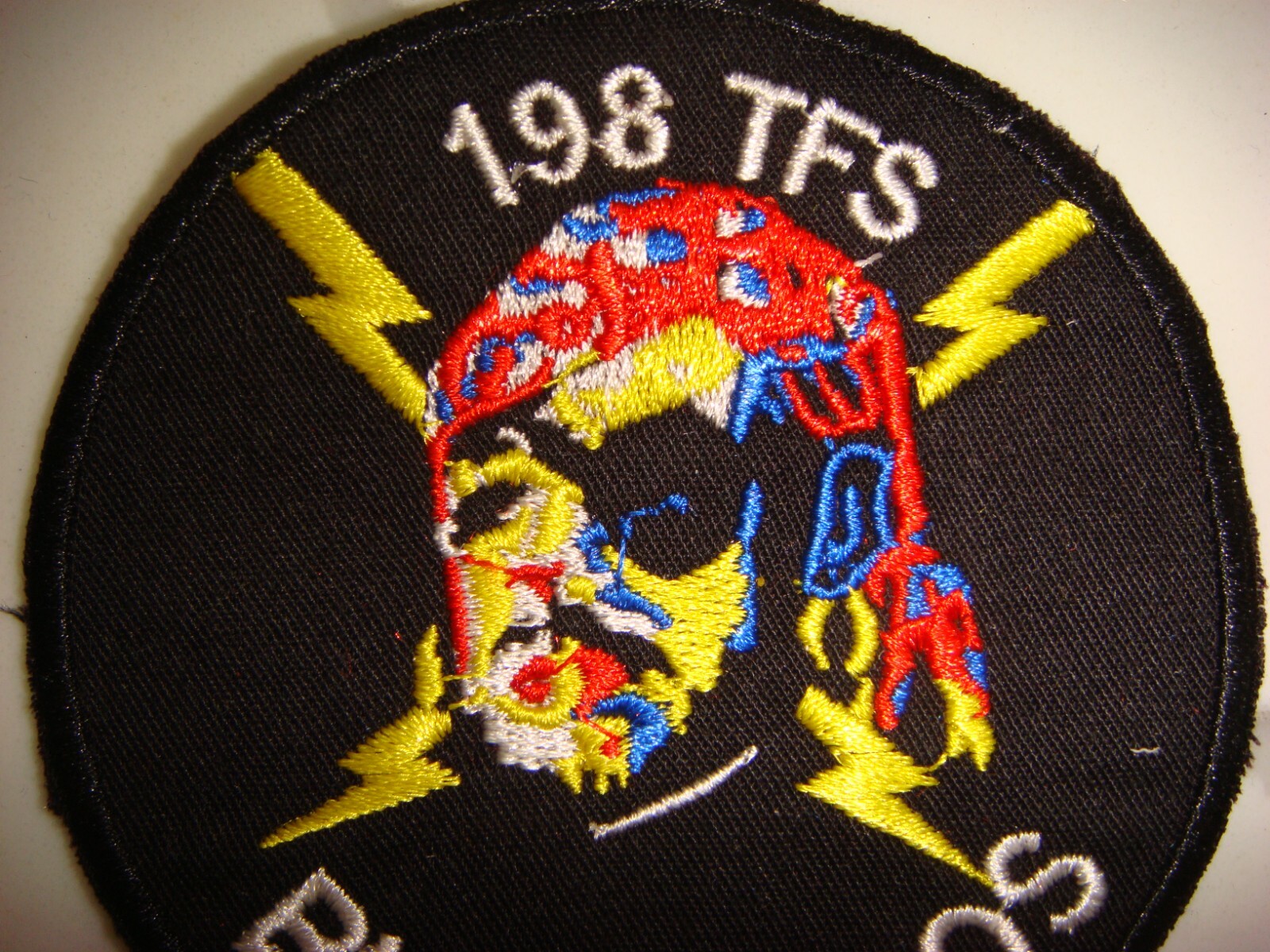 USAF 198th TACTICAL FIGHTER SQUADRON "BUCANEROS" PATCH | eBay