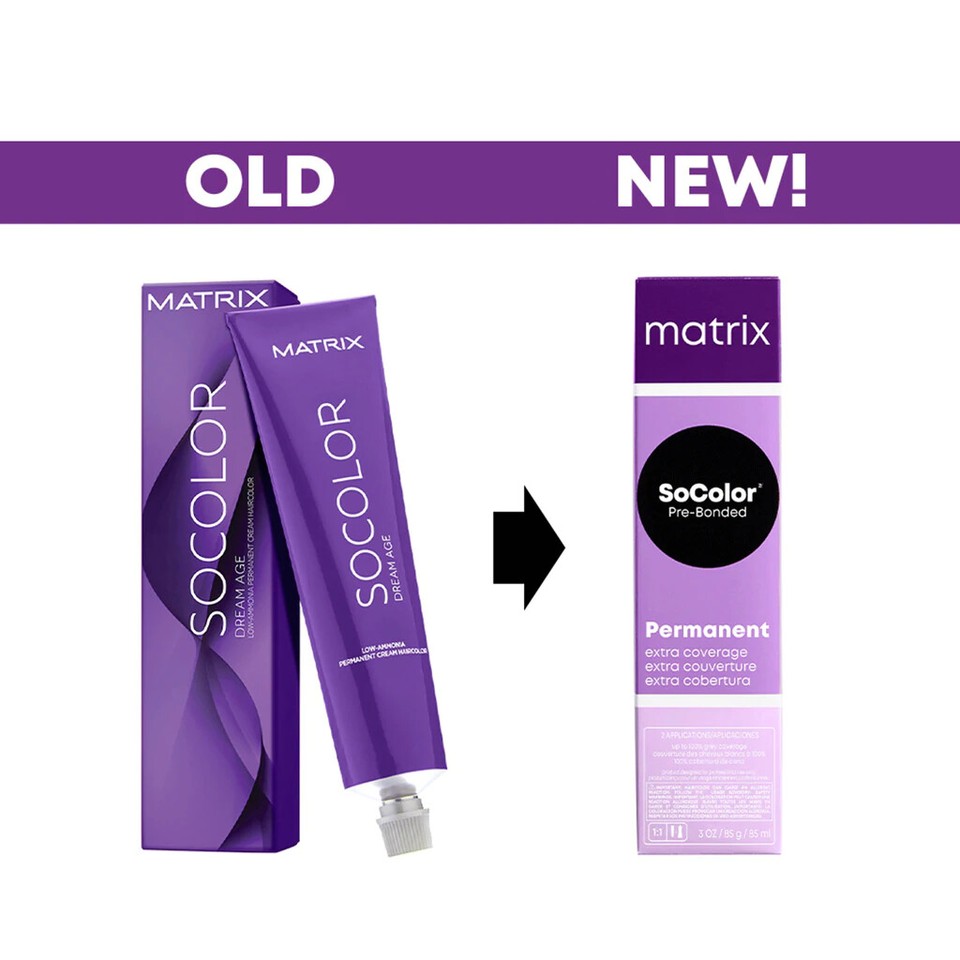 MATRIX Socolor Dream Age Permanent Hair Color for over 50% Grey Hair ...