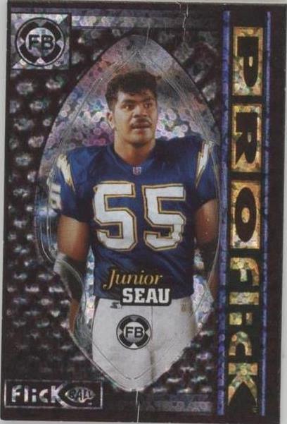 1997 PROflick FlickBall - Junior Seau #35 Foil for sale online | eBay