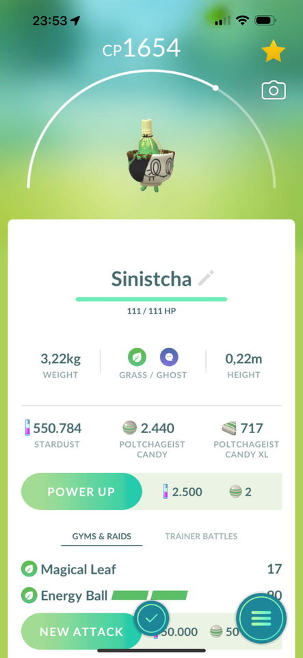 Sinischa, Poltchageist (Artisan Form) -Tr-de 20k stardust | eBay
