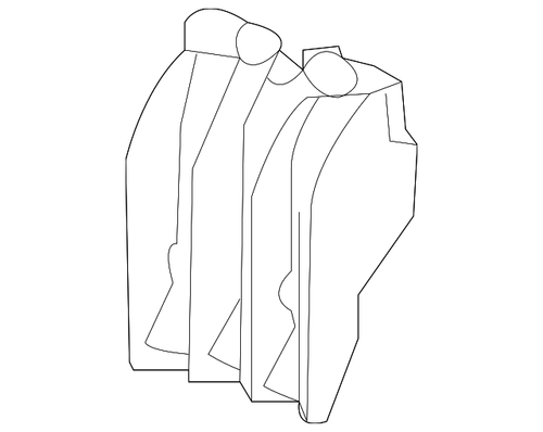 Genuine Nissan Radiator Support Clip 62228-ZL00A | eBay