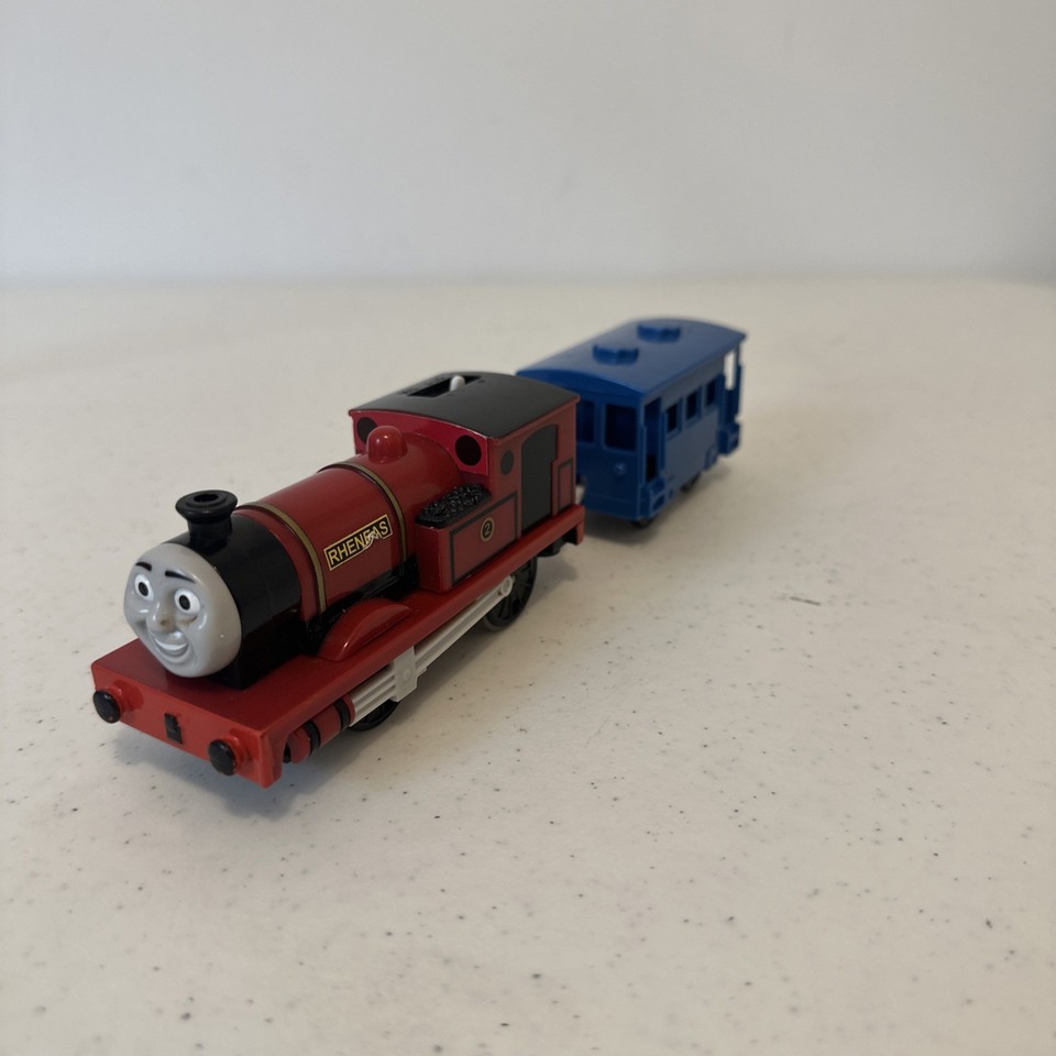 Thomas & Friends Rheneas Trackmaster Motorized Train Engine 2008 WORKS ...