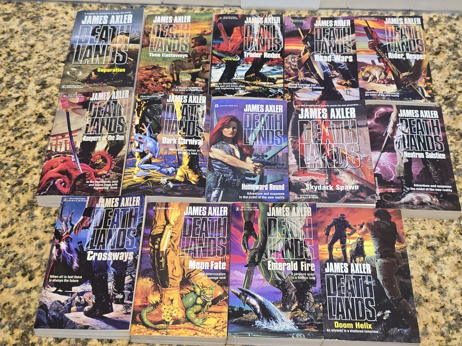Deathlands Series James Axler - 14 Book Lot - Excellent Condition | eBay