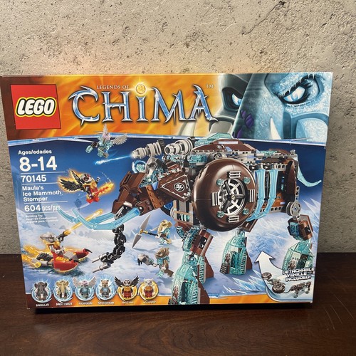 LEGO LEGENDS OF CHIMA: Maula's Ice Mammoth Stomper (70145) BRAND NEW ...