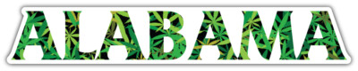 Alabama USA State Slogan Car Bumper Sticker Decal ''SIZES'' | eBay