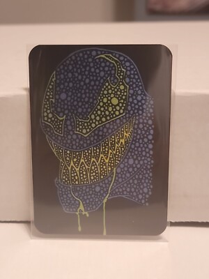 Kyle Willis Signed Metal Art Card ~ Venom Acid Drip | eBay