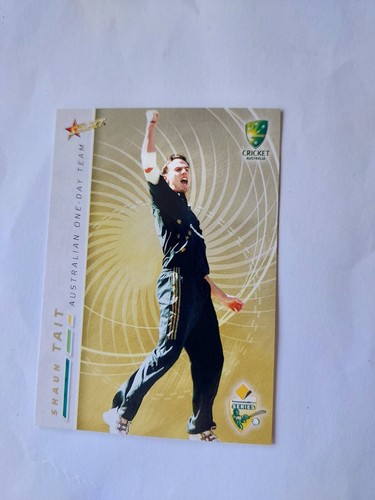Cricket Australia 2007 - Australia One day Team - Card #28- Shaun Tait ...