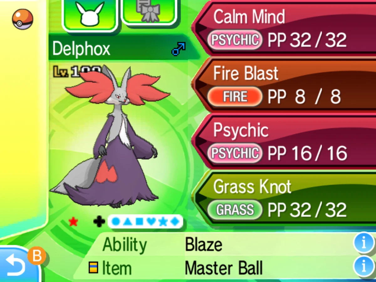Pokemon X And Y Delphox
