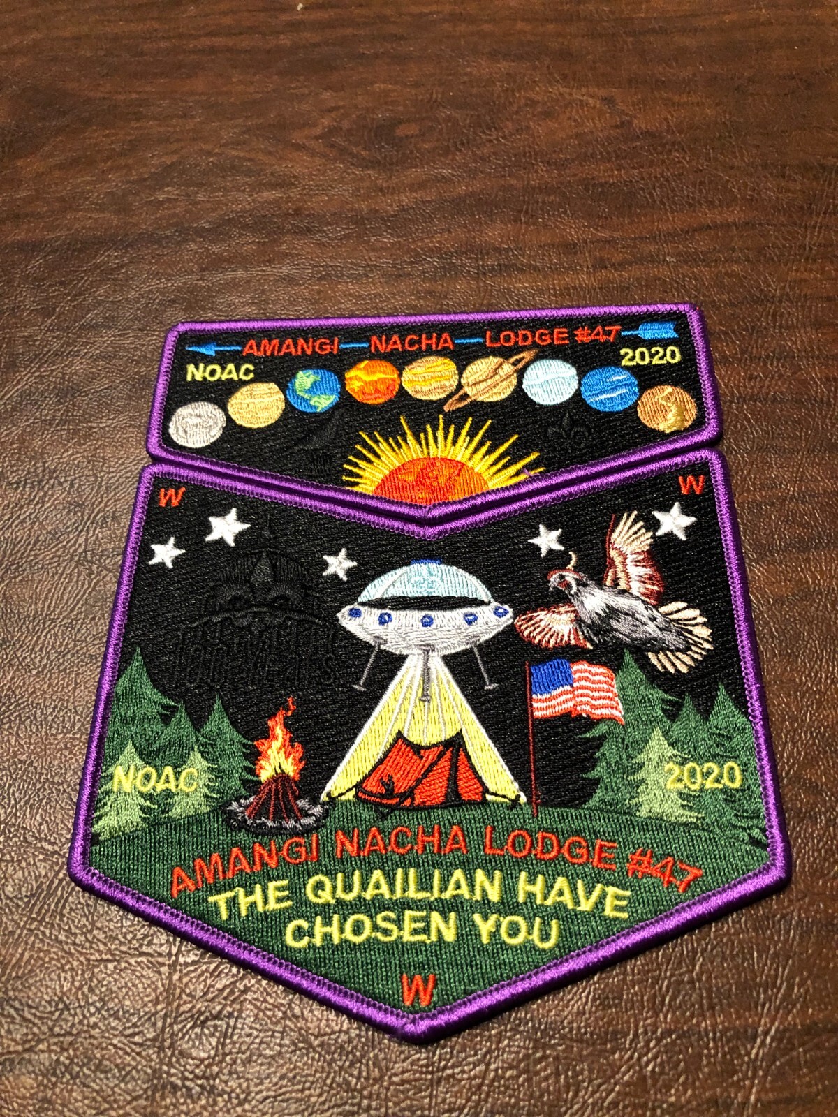 OA AMANGI NACHA LODGE 47 2020 NOAC TWO PIECE SET | eBay