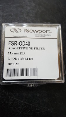 NEWPORT FSR-OD40 ABSORPTIVE ND FILTER (U10.2B1) | eBay