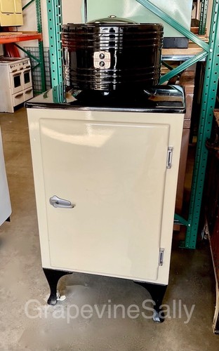 Restored 1930's GE Monitor Top Refrigerator EVERYTHING WORKS! | eBay