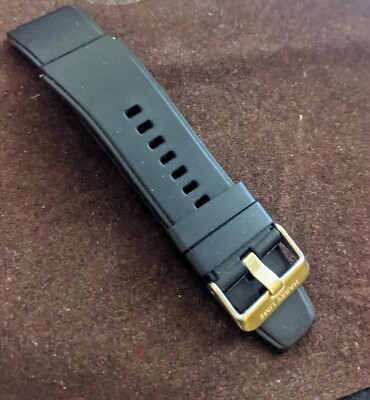 Harry Lime Series 27 Original Watch Strap Black Silver Buckle 22mm Lug ...