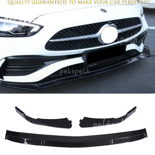 For 2022-2025 Mercedes Benz C-Class W206 C200 C300 Front Bumper Lip ...