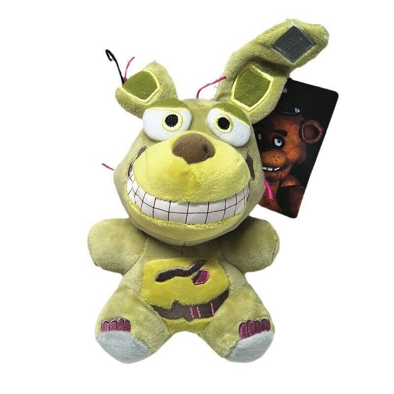 NEW FIVE NIGHTS AT FREDDY'S 7 INCH SPRINGTRAP PLUSH TOY FNAF 2016 ...