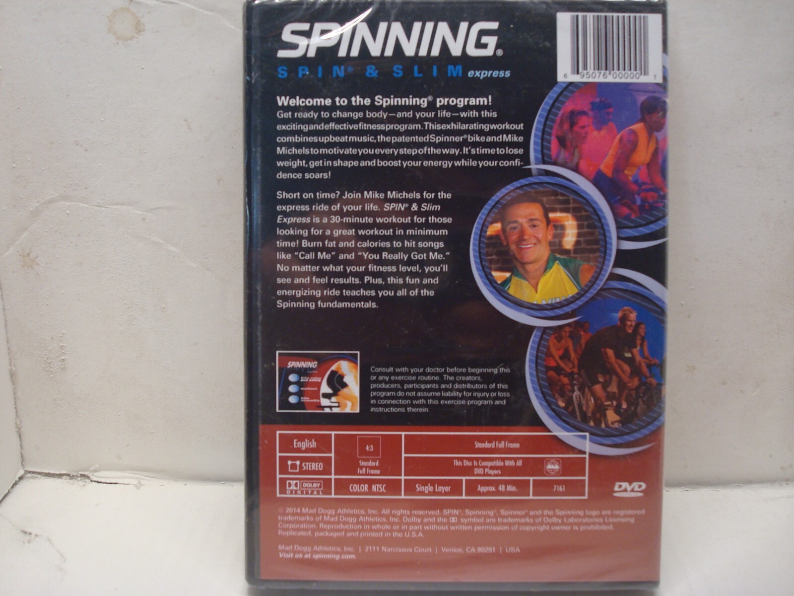 Mad Dogg Athletics Spinning Spin Slim DVD 7161 for sale online | eBay