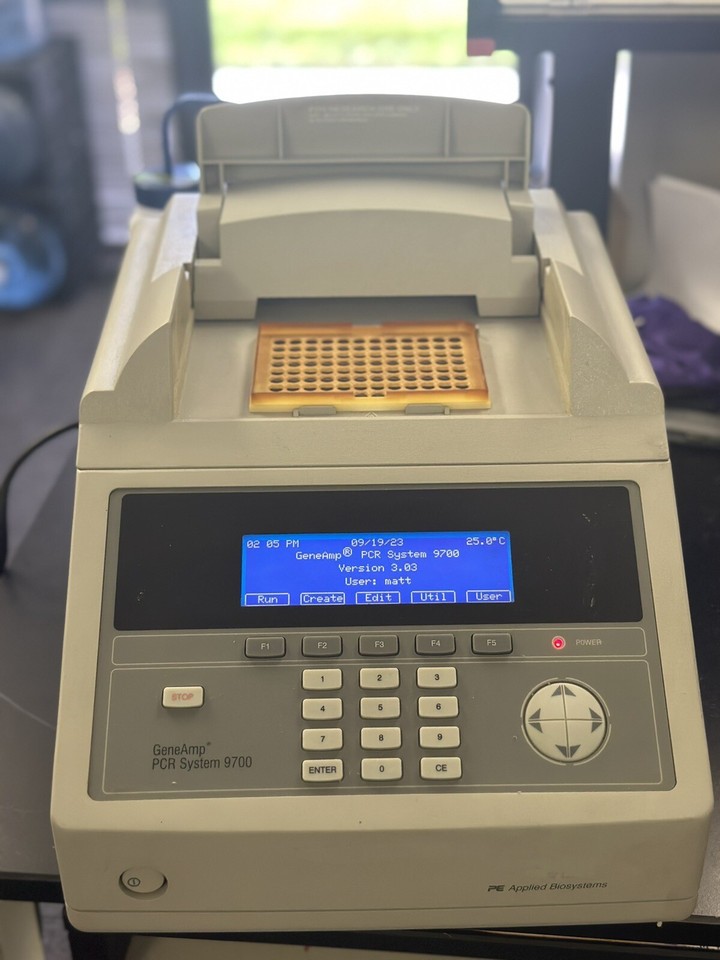Applied Biosystems GeneAmp PCR 9700 Thermal Cycler - White | eBay