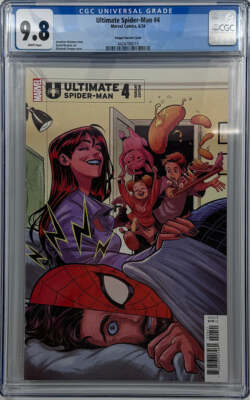 ULTIMATE SPIDER-MAN #4 | ELIZABETH TORQUE VARIANT | CGC 9.8 | eBay