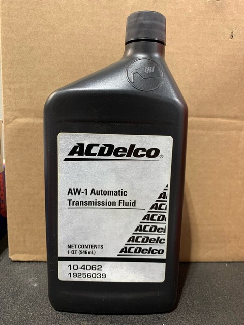 ACDelco Automatic Transmission Fluid Aw1 10-4062 19256039 AISIN Warner ...