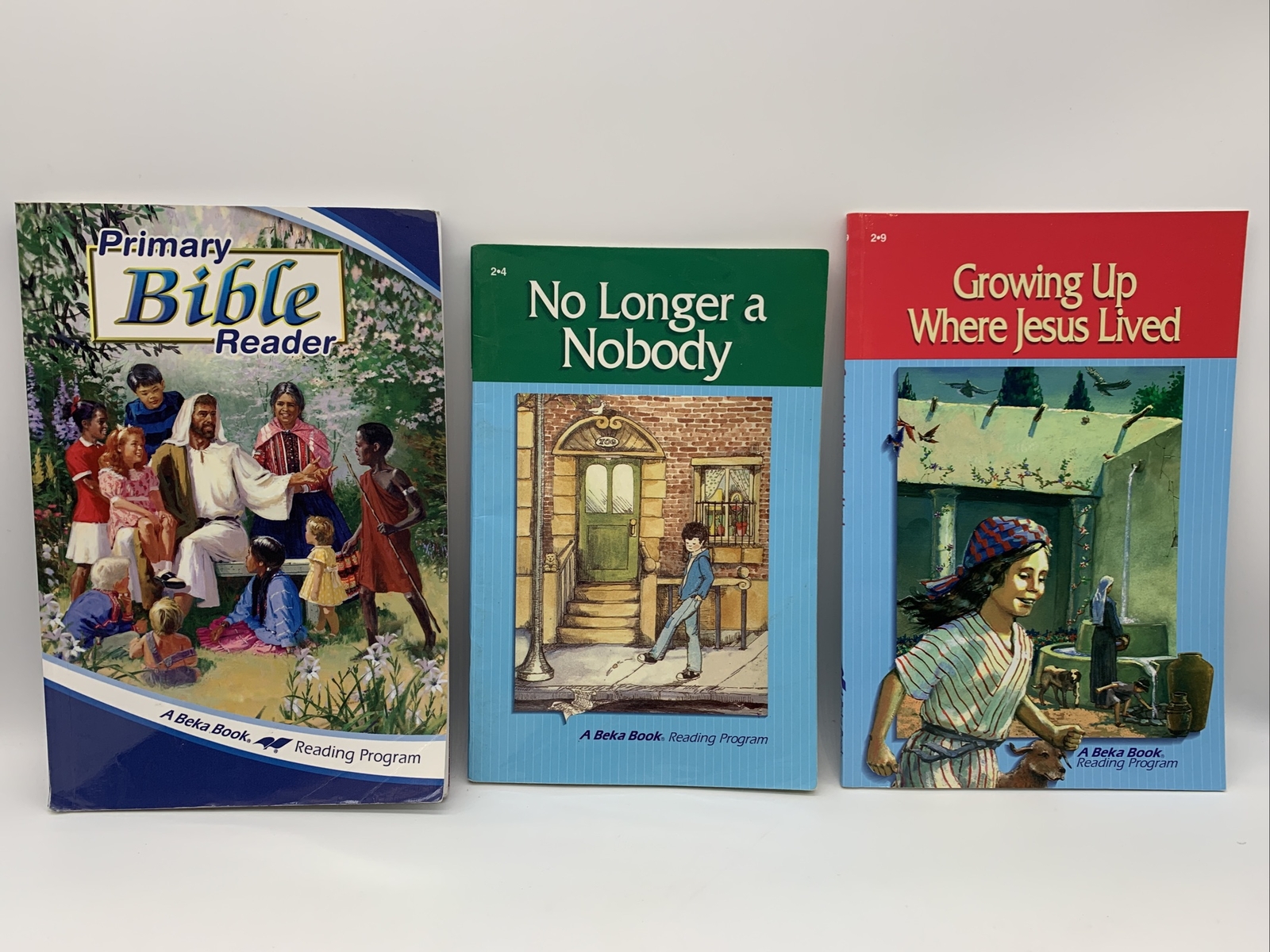 Abeka Elementary Reading- Primary Bible Reader, Growing Up Jesus- 2nd ...