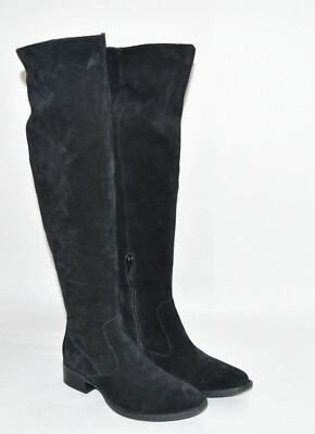 New! Born Cricket Over the Knee Boot Black Suede Size 6.5 OTK Z | eBay