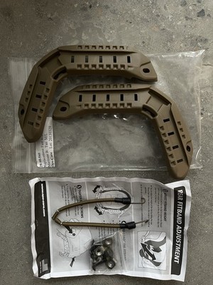 Original Ops-Core Fast Maritime Arc-Rails w/ Hardware & Bungee NVG ...
