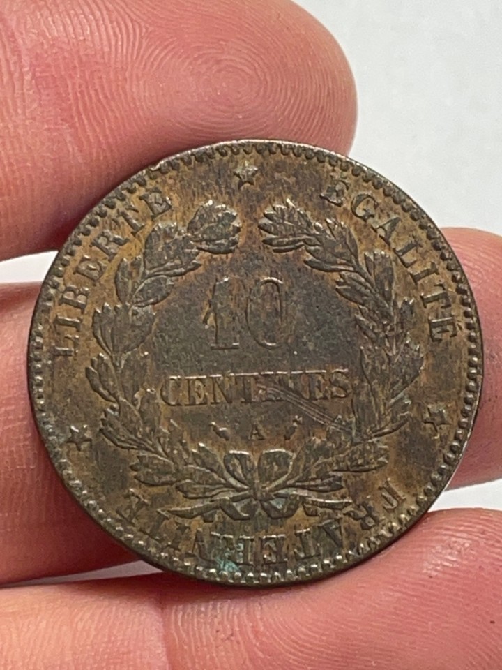 French Coin 10 Cents Ceres 1896 A (10-41/1) | eBay UK