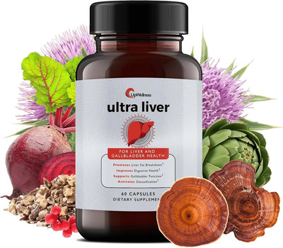 UpWellness Ultra Liver Supplement for Liver Health and Gallbladder ...
