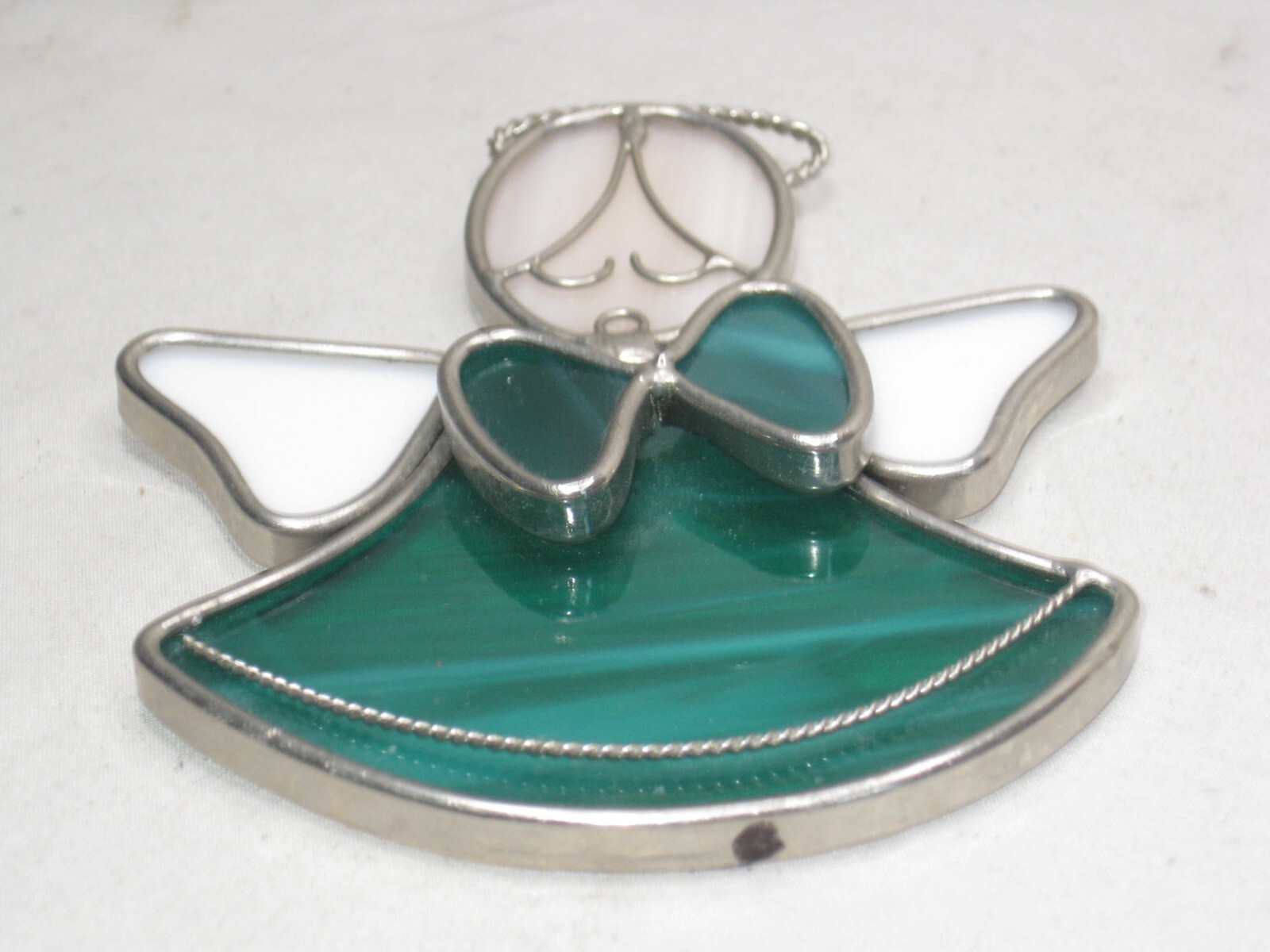 stained glass angel window sun-catcher window suncatcher light decor | eBay