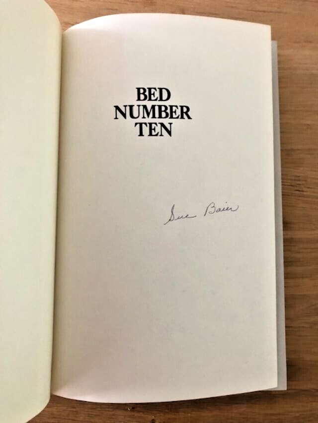 *SIGNED* BED NUMBER TEN by SUE BAIER AND MARY ZIMMETH - Hardback D/W | eBay