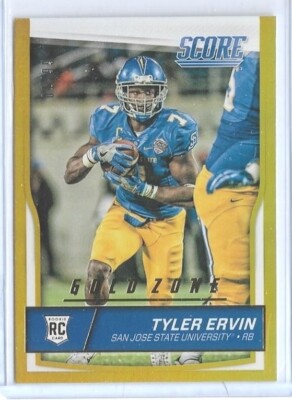 RARE 2016 PANINI SCORE TYLER ERVIN ROOKIE CARD RC 431 ~ 01/99 UNIQUE ...