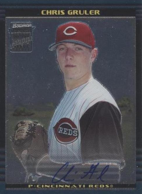 2002 Bowman Chrome Draft Picks & Prospects - Chris Gruler #BDP167 (AU ...
