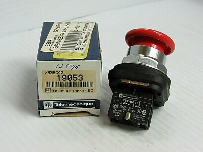 NEW TELEMECANIQUE RED PUSH BUTTON SWITCH XB3BC42 19053 | eBay